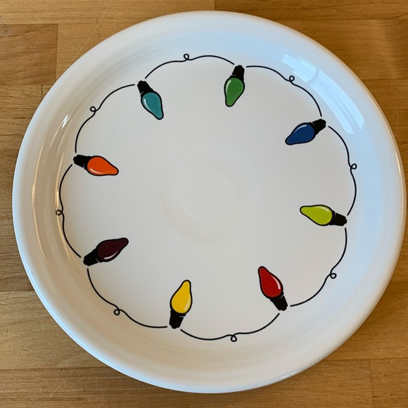 Fiestaware | Dining | Fiesta Lights Bistro Buffet Plate New | Poshmark